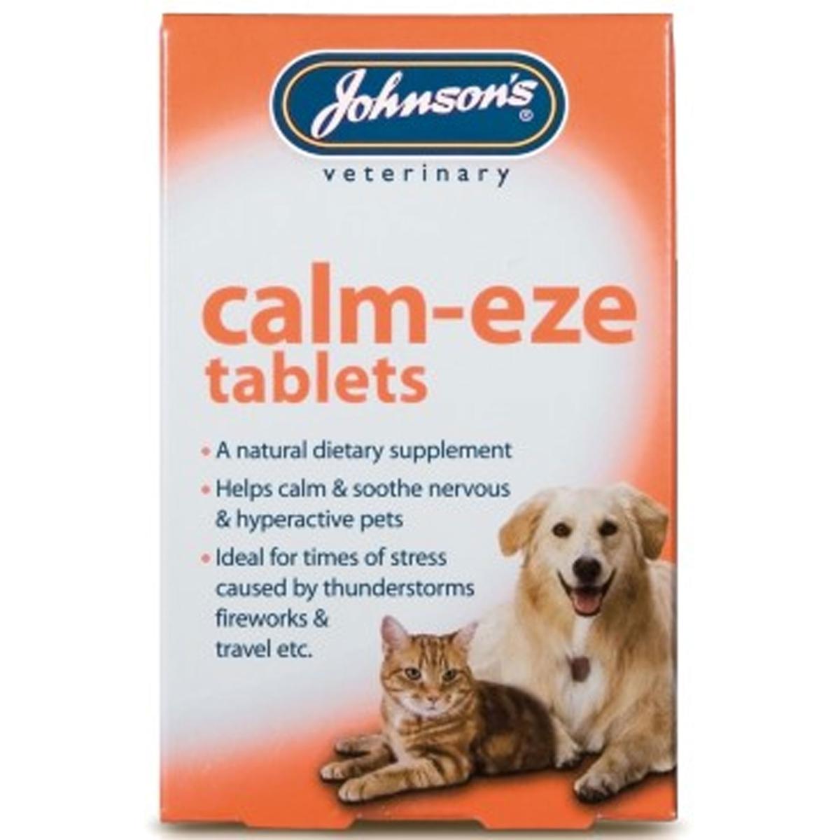 Johnson's Calm Eze Tablets For Dogs And Cats | Pack of 36 ...