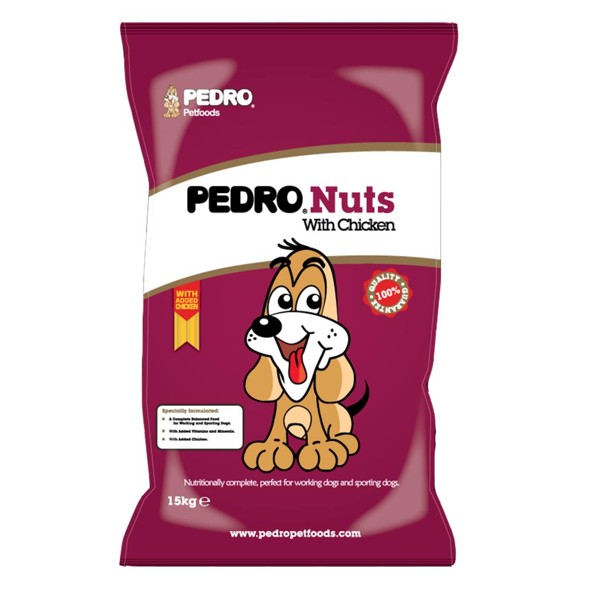 Pedro Nuts Dog Food - Chicken 15kg | Pet Connection – petconnection.ie