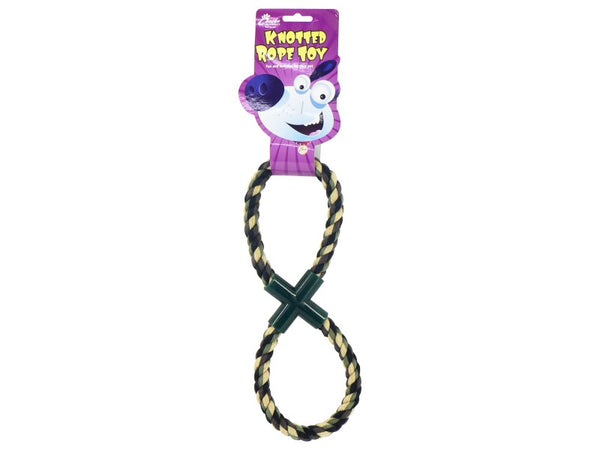 Cheeko Figure 8 Rope Tugger | Dog Toy – petconnection.ie